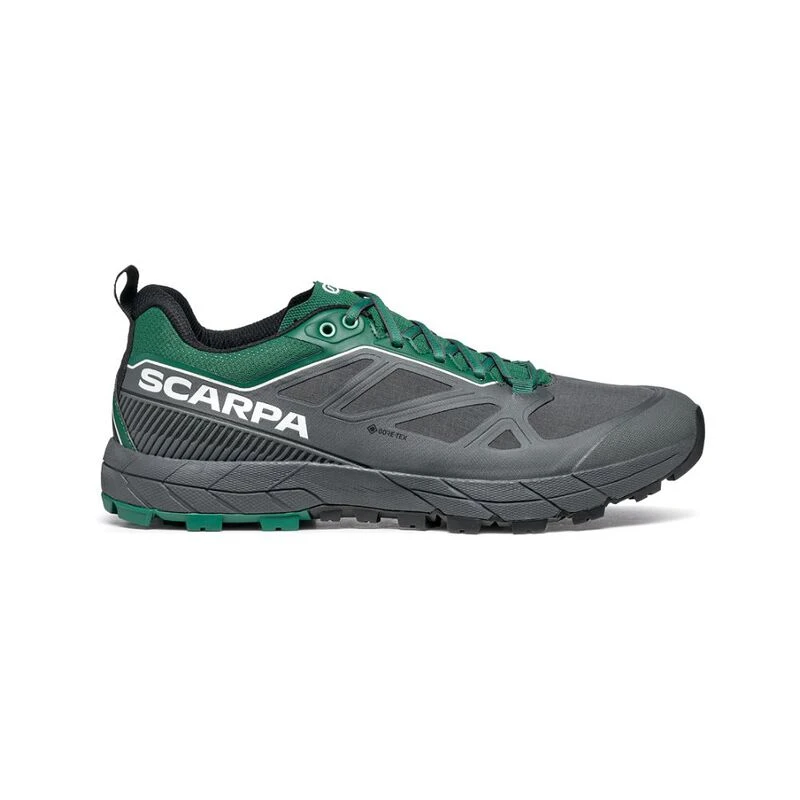 Scarpa Mens Rapid GTX Approach Shoes (Anthracite/AlpineGreen) | Sportp