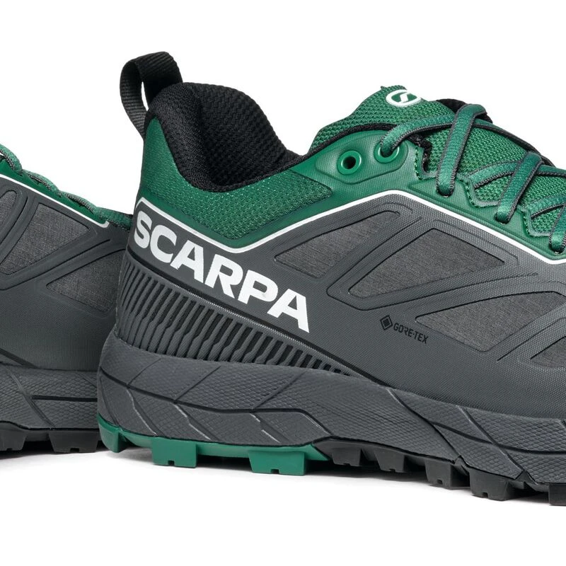 Scarpa Mens Rapid GTX Approach Shoes (Anthracite/AlpineGreen) | Sportp