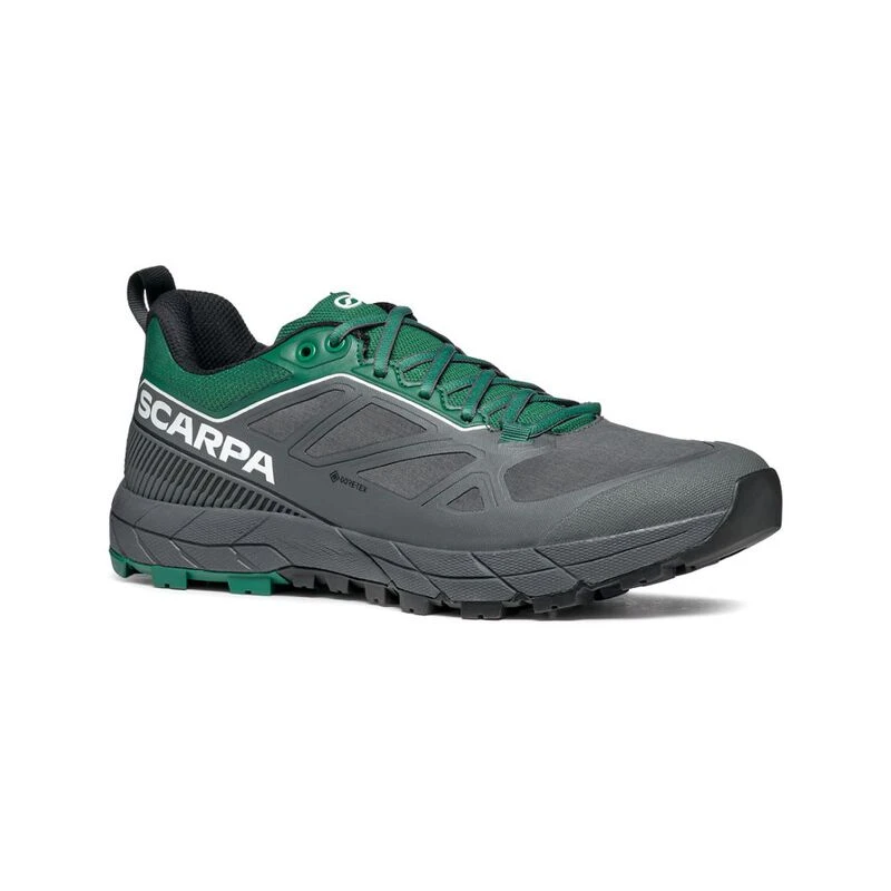 Scarpa Mens Rapid GTX Approach Shoes (Anthracite/AlpineGreen) | Sportp