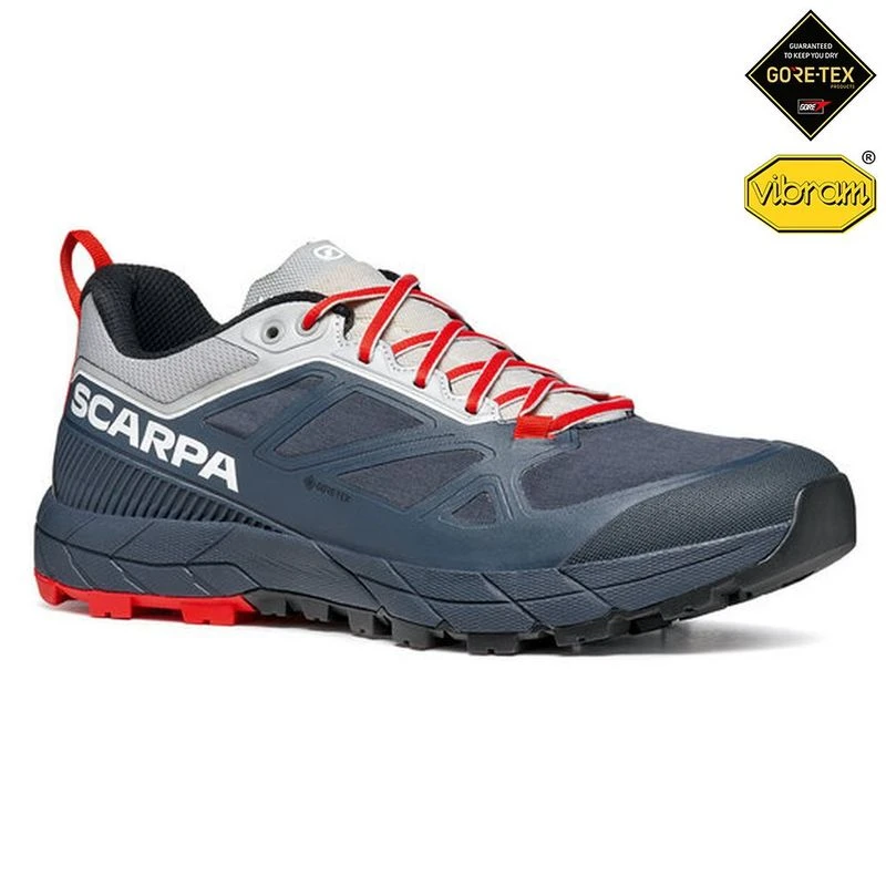 Scarpa Mens Rapid GTX Approach Shoes (OmbreBlue/Red) | Sportpursuit.co