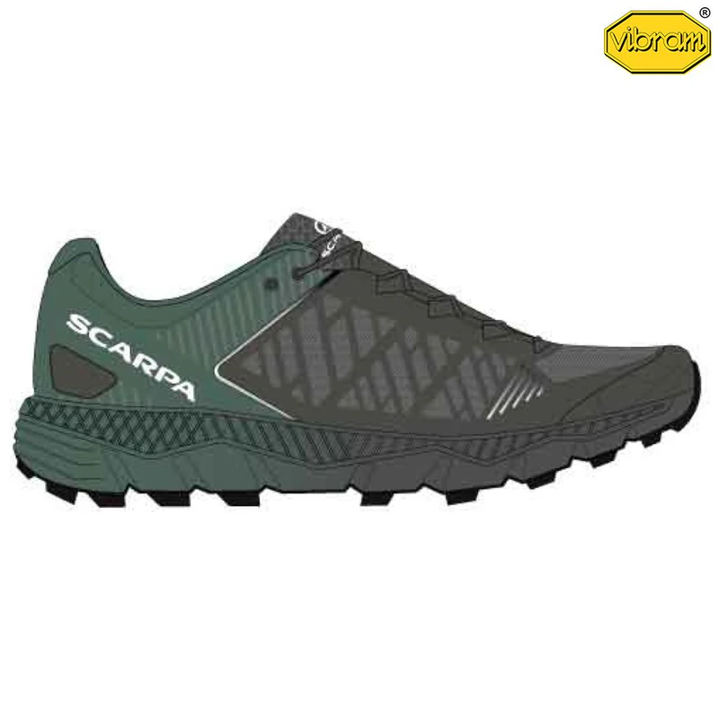 Scarpa Chaussures de trail Spin Ultra Homme (Fer/Deep Sea) | privatesp