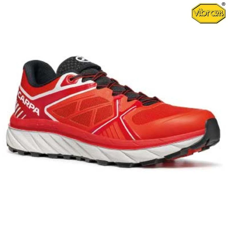 Scarpa Mens Spin Infinity Trail Running Shoes (Spicy Orange/Red Lava)