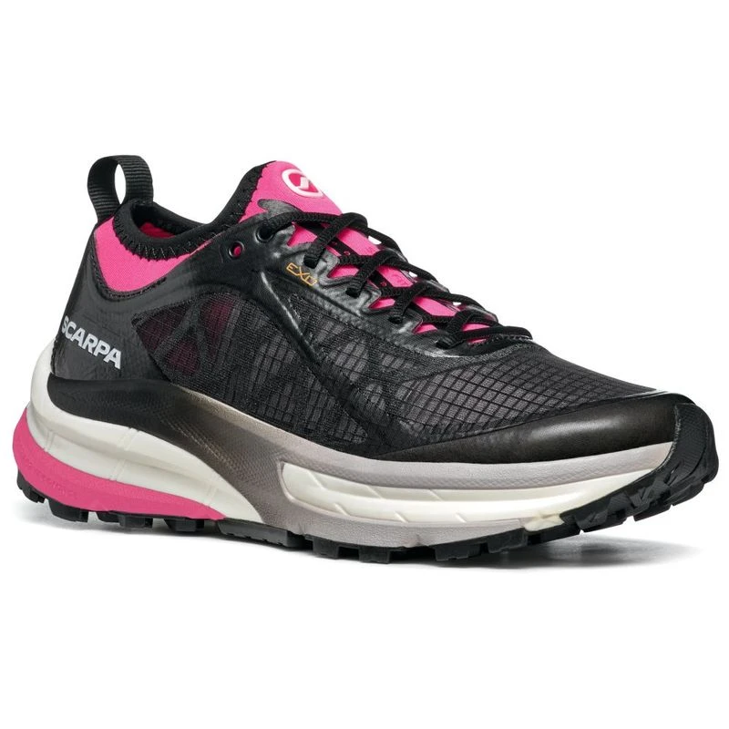 Scarpa Womens Golden Gate ATR Trail Running Shoes (Black/Pink Fluo)