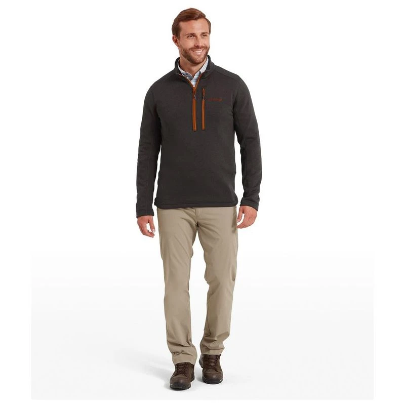 Schoffel Mens Annan II Technical 1/4 Zip Fleece Pullover (Graphite)