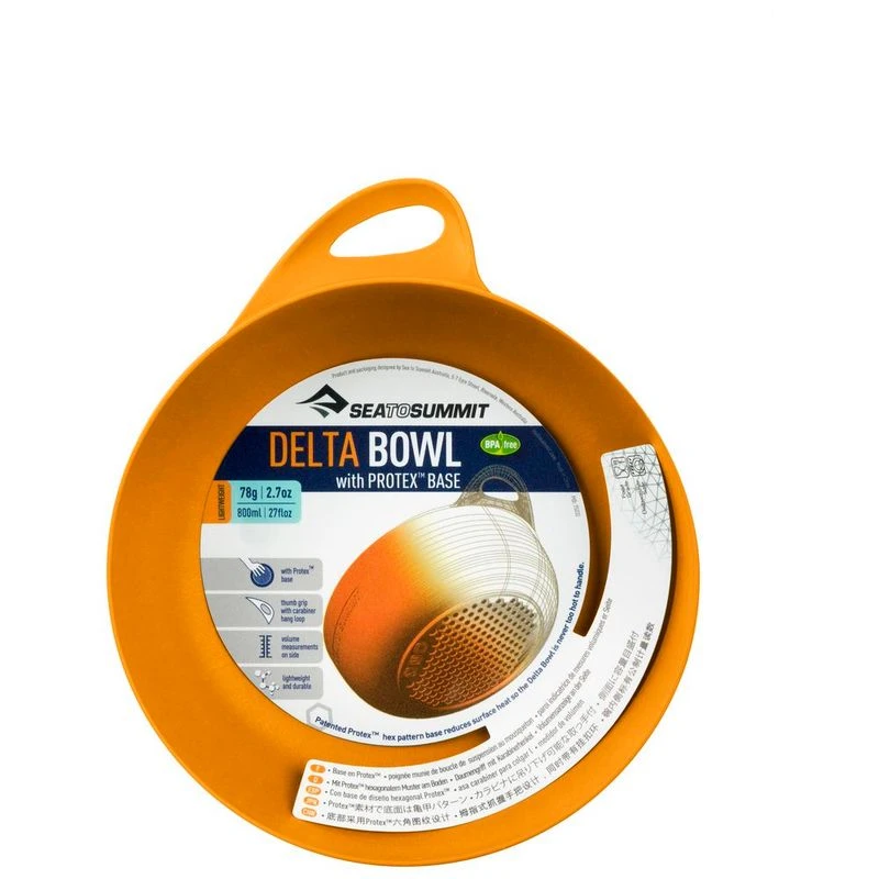 Sea To Summit Delta Bowl (Orange) | Sportpursuit.com