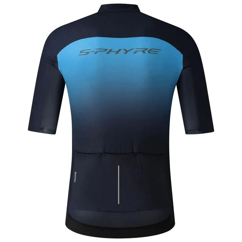 Shimano Mens S-Phyre Flash Cycling Jersey (Blue) | Sportpursuit.com