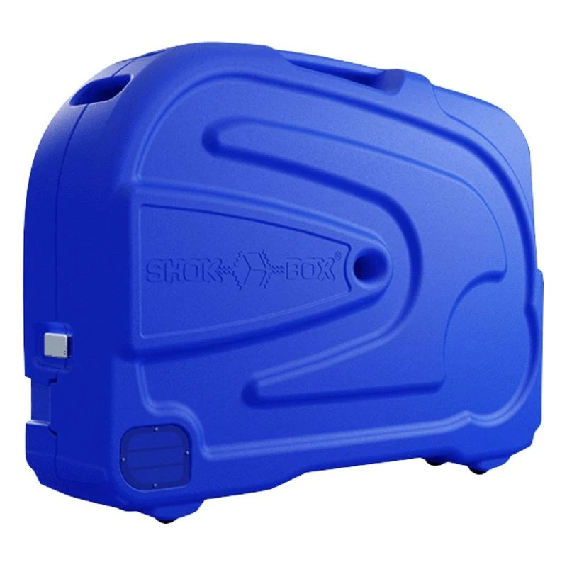 Shokbox Classic Bike Travel Case (Blue) | Sportpursuit.com