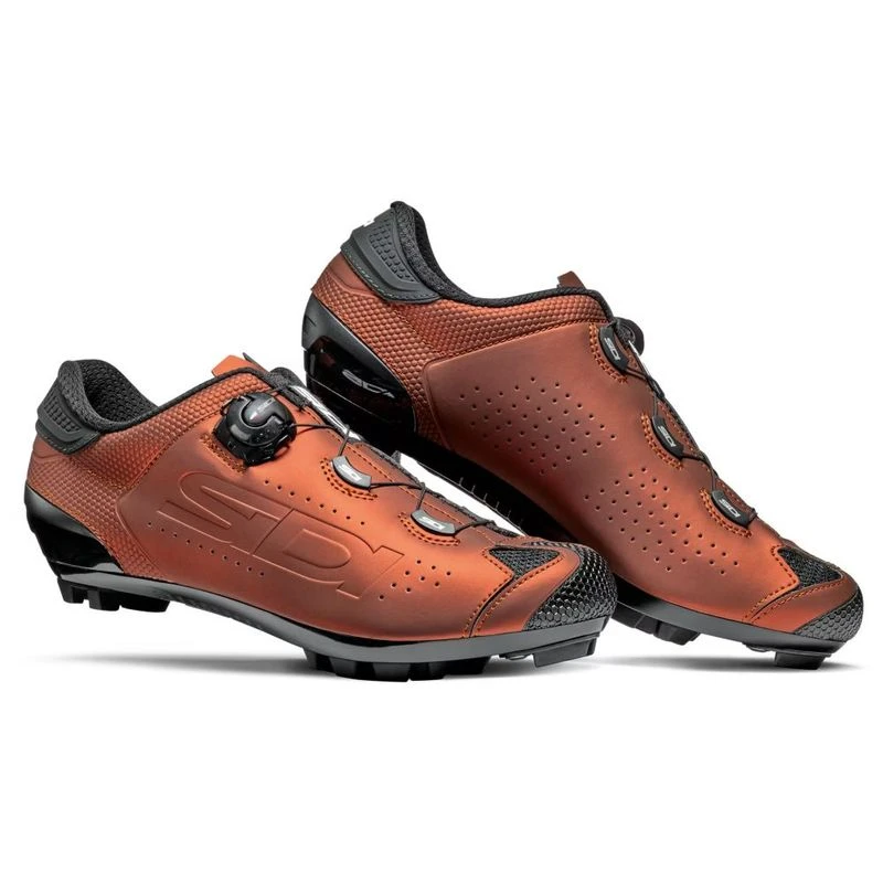 Sidi Dust MTB Cycling Shoes (Rust) | Sportpursuit.com
