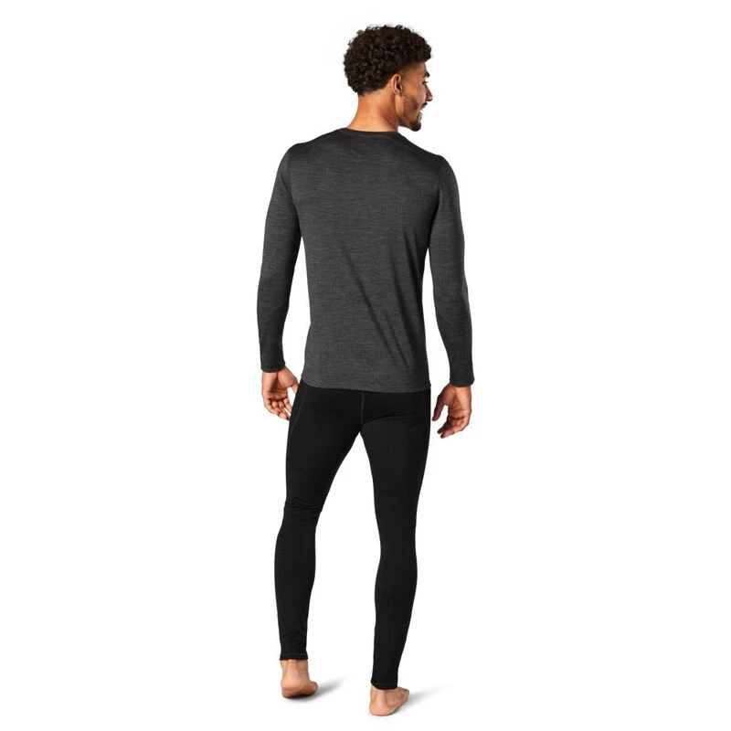 Smartwool Mens Classic All-Season Pullover (Iron Heather) | Sportpursu