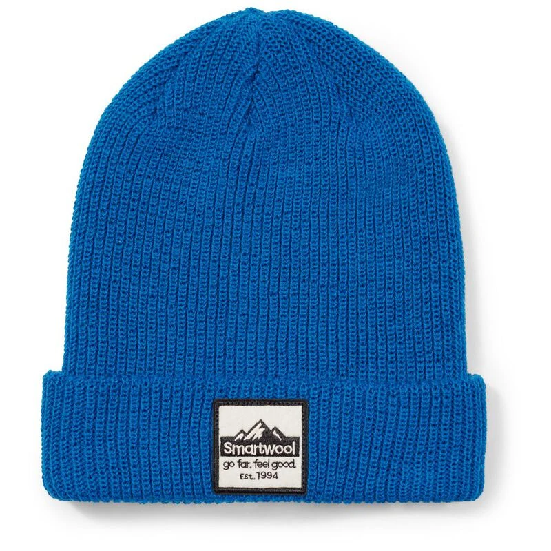 Smartwool Patch Beanie (Laguna Blue) | Sportpursuit.com