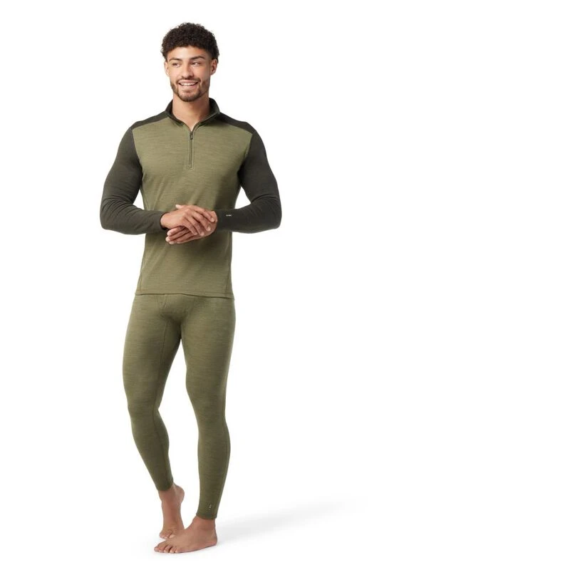 Smartwool Mens Classic Thermal Pullover (North Woods Heather) | Sportp