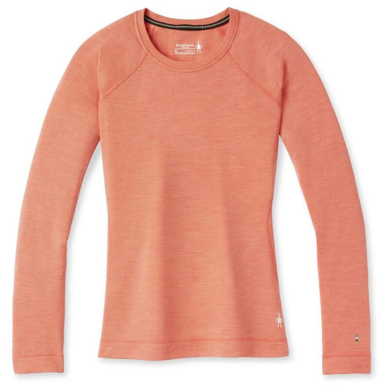 Smartwool Womens Classic Thermal Baselayer (Orange) | Sportpursuit.com