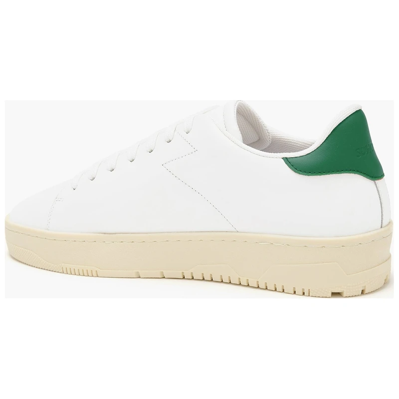 Soho Grit Mens Baxter Shoes (White/Green) | Sportpursuit.com