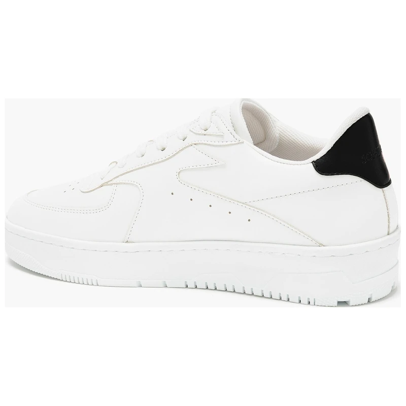 Soho Grit Mens Crosby Shoes (White/Black) | Sportpursuit.com