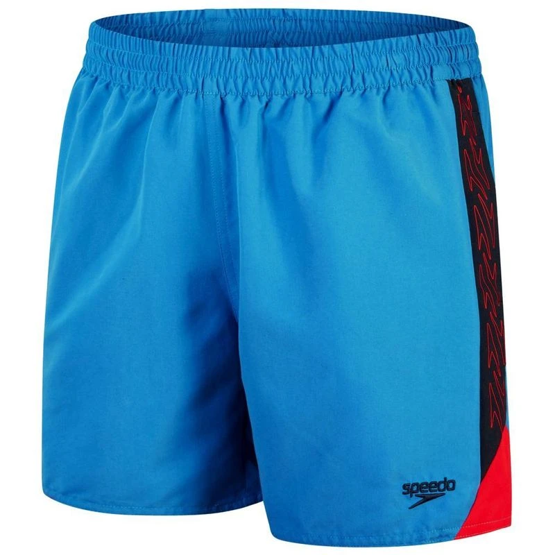 Speedo Mens Hyperboom Splice 16 Inch Shorts (Blue/Blue) | Sportpursuit