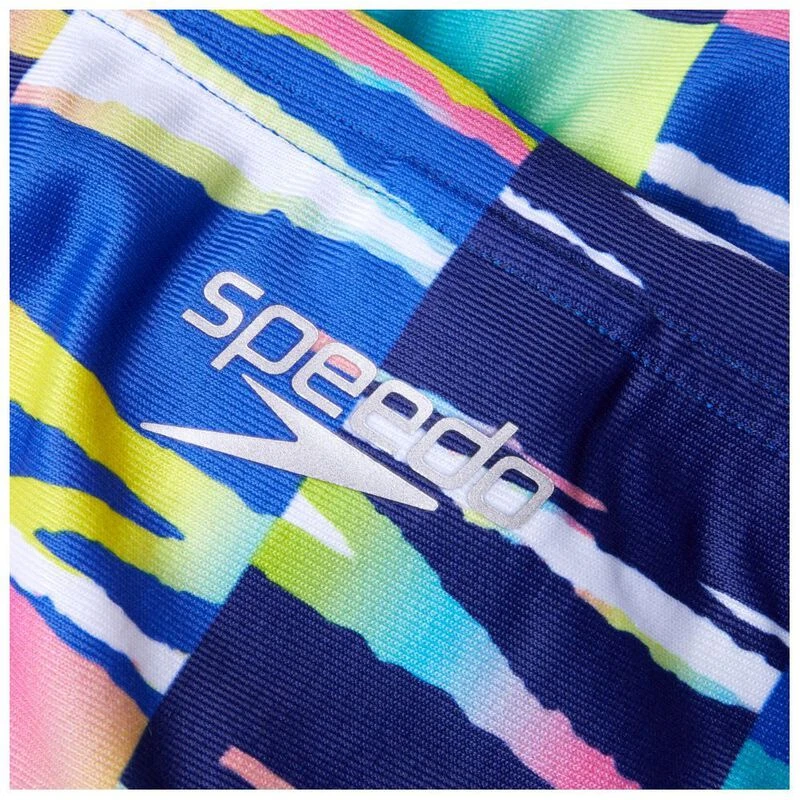Speedo Womens Hipster Briefs (White/Blue) | Sportpursuit.com