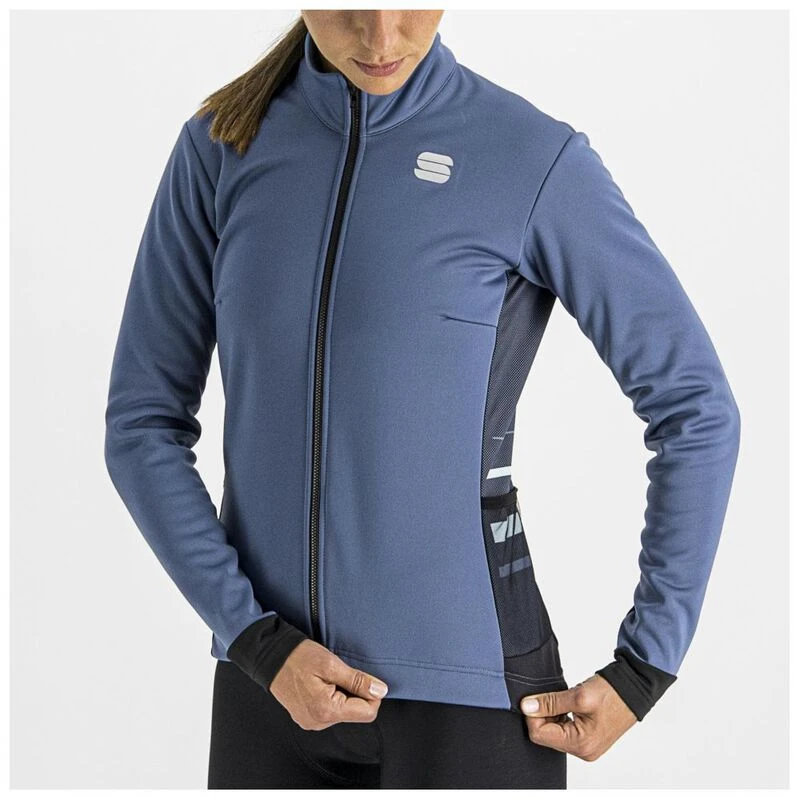 Sportful Womens Neo Softshell Jacket (Blue Sea) | Sportpursuit.com