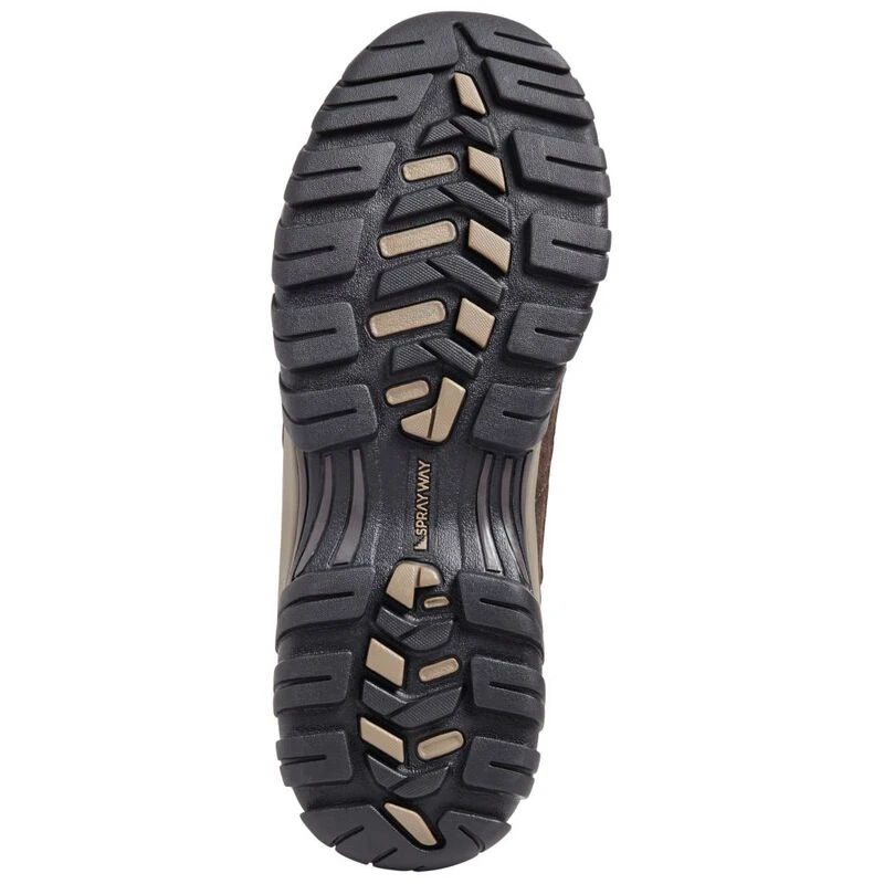 Sprayway Mens Mull Low HydroDRY Hiking Shoes (Brown) | Sportpursuit.co