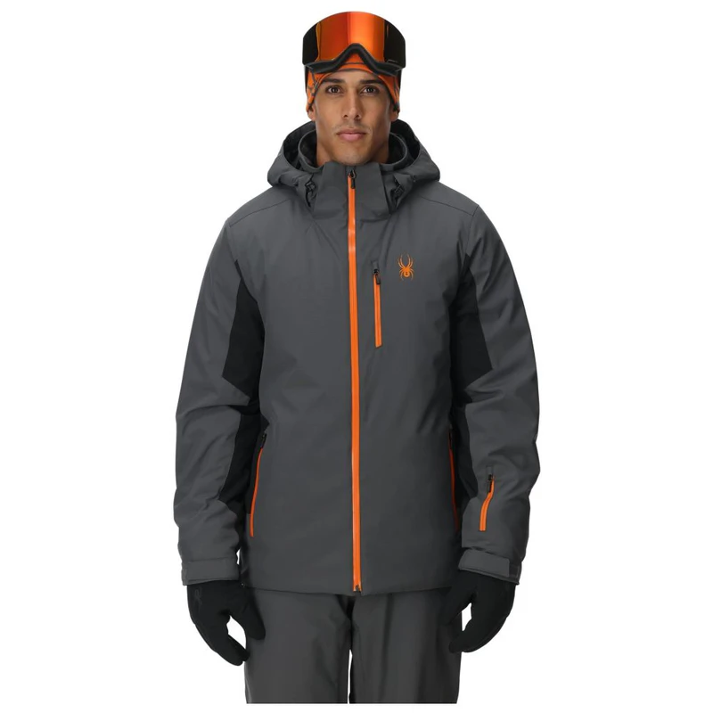 Spyder Mens Vertex Ski Jacket (Grey) | Sportpursuit.com