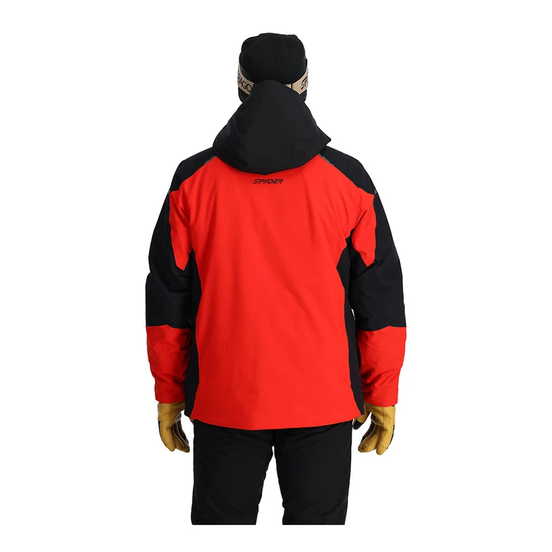 Spyder Mens Copper Jacket (Red) | Sportpursuit.com