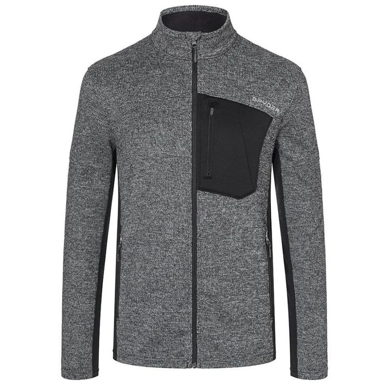 Spyder Mens Bandit Polar Fleece Jacket (Oxford) | Sportpursuit.com
