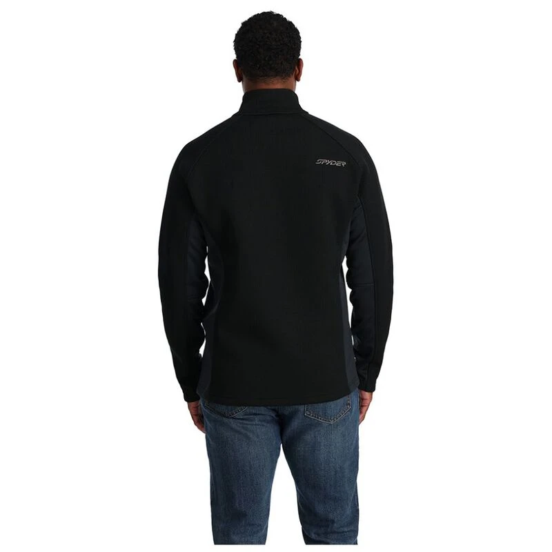 Spyder Mens Outbound 1/2 Zip Jacket (Black) | Sportpursuit.com
