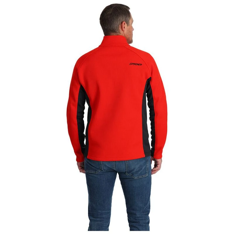 Spyder Mens Outbound 1/2 Zip Jacket (Volcano) | Sportpursuit.com