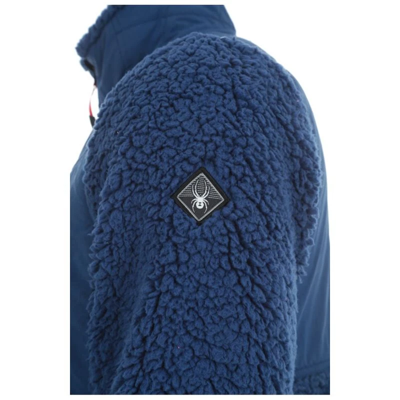 Spyder Mens Boulder Fleece Jacket (Abyss) | Sportpursuit.com