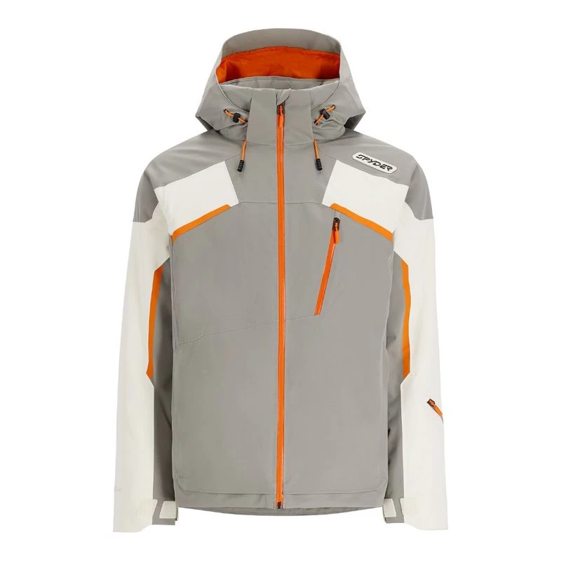 Spyder Mens Leader Jacket (Grey) | Sportpursuit.com