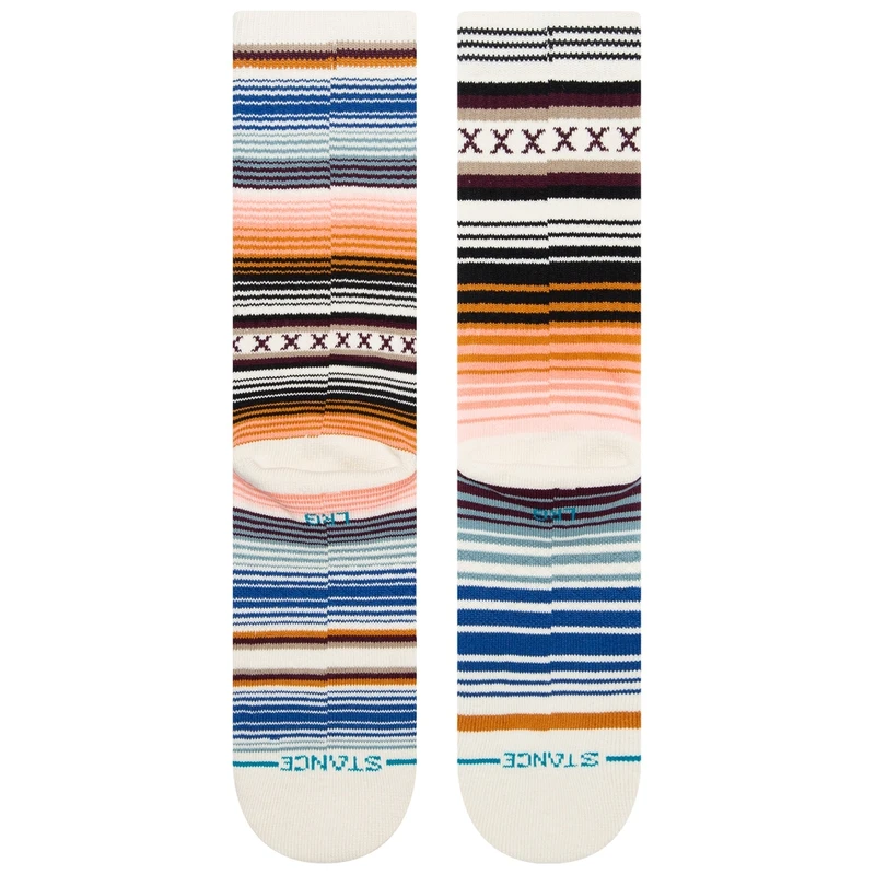 Stance Mens Curren St Crew Socks (Wine) | Sportpursuit.com