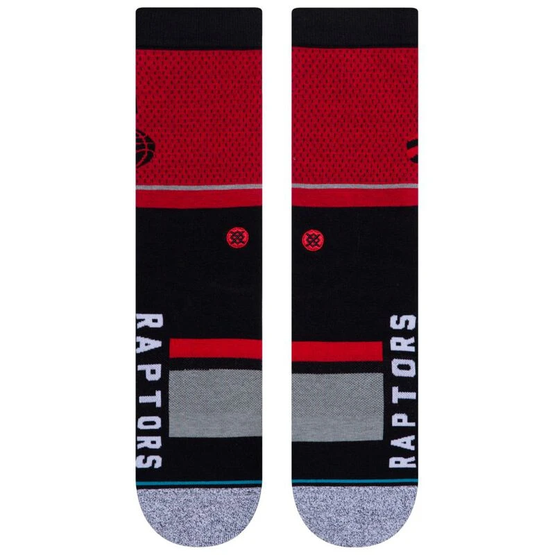 Stance Raptors Shortcut 2 Socks (Red) | Sportpursuit.com