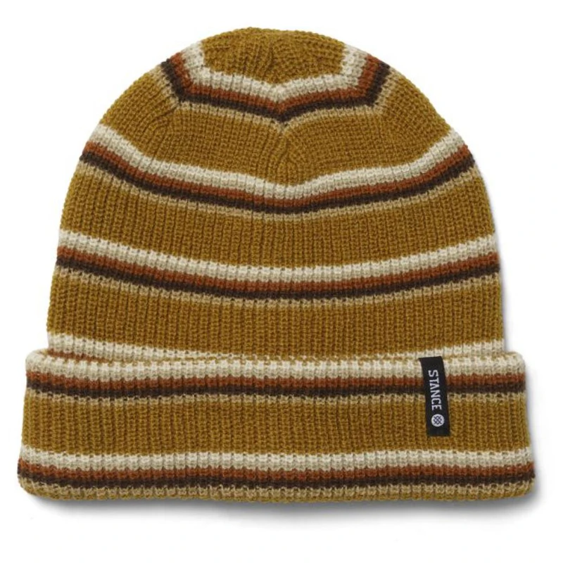 Stance Bonnets Icon 2 Stripe (Jaune) | privatesportshop.fr