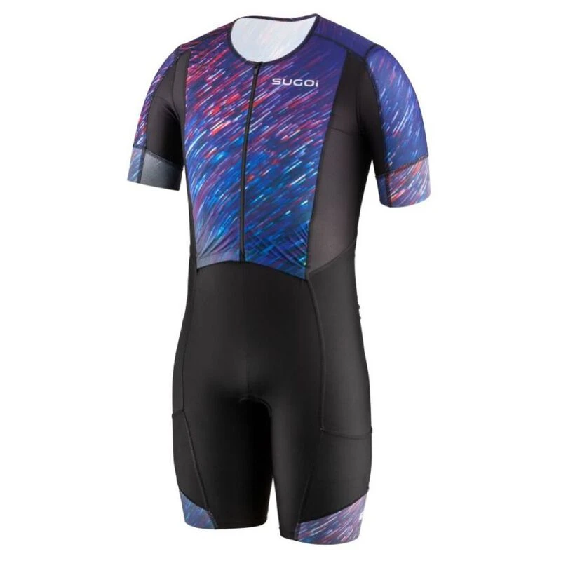 Sugoi Mens RPM Aero Tri Suit Skinsuit (Meteor Shower) | Sportpursuit.c