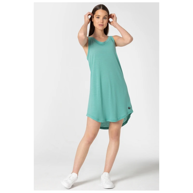 Super.Natural Womens Relax Dress (Wasabi) | Sportpursuit.com