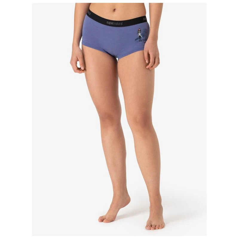 Super Natural Womens Hipsy Hipster Underwear (Blue Violet/Various) | S
