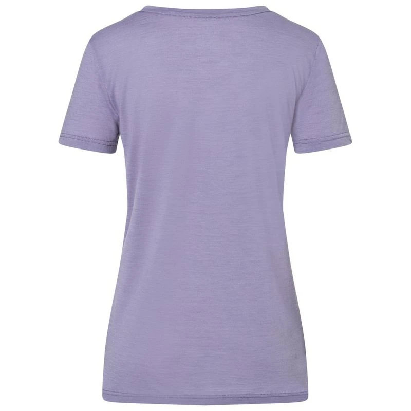 Super Natural Womens Essential T-Shirt (Purple Haze) | Sportpursuit.co