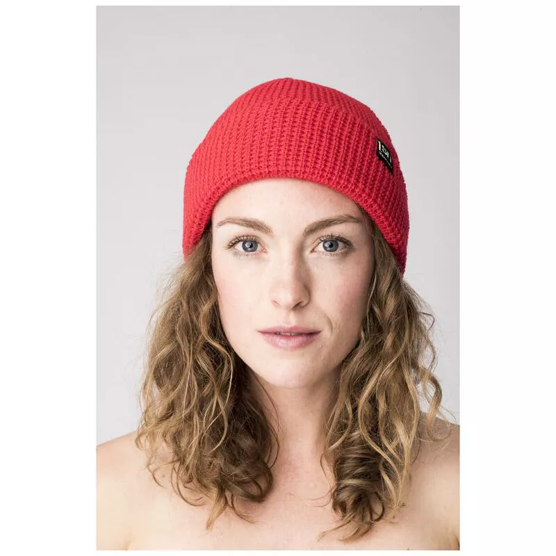 Super Natural City Beanie (High Risk Red) | Sportpursuit.com