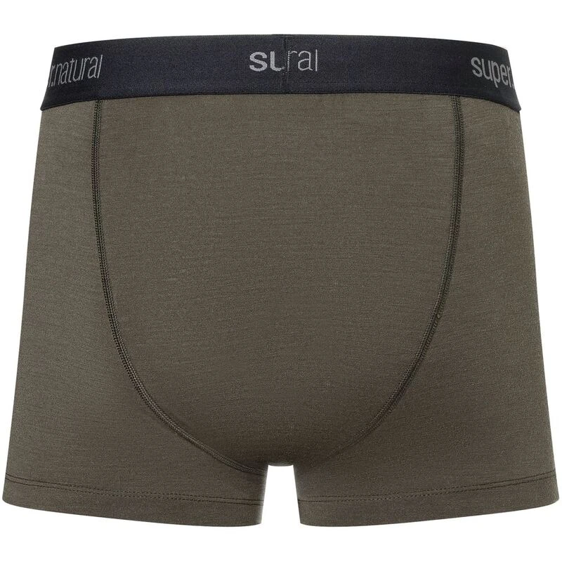 SuperNatural Mens Tundra 175 Boxers (Black Ink/Black Ink) | Sportpursu