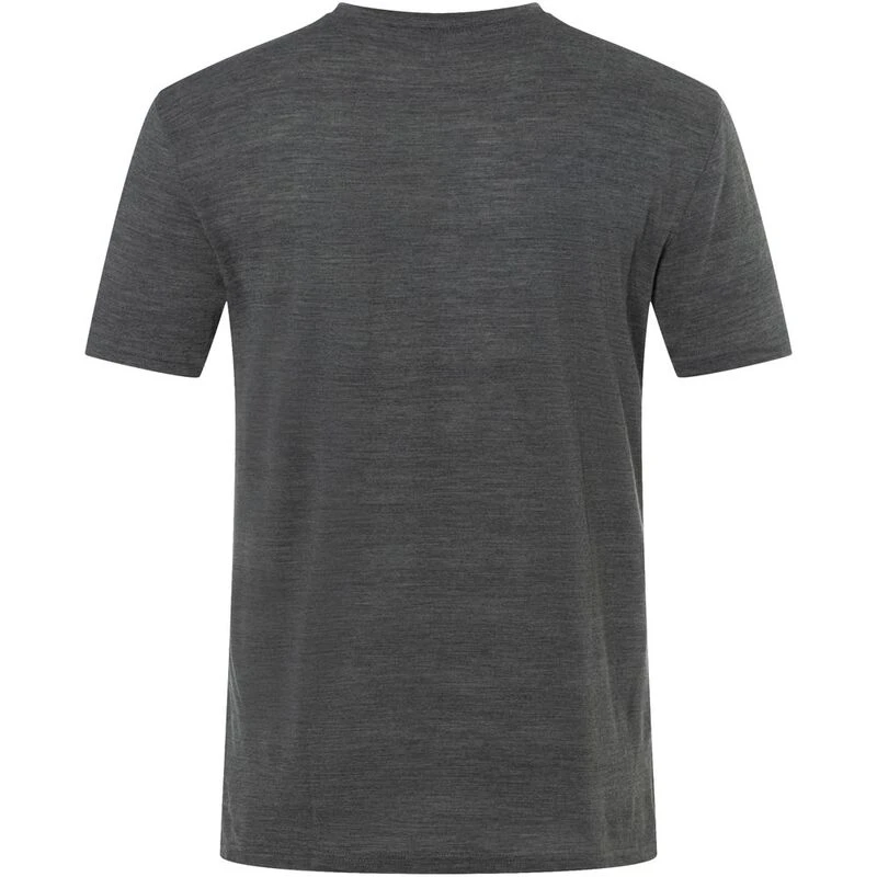 SuperNatural Mens Myeti T-Shirt (Pirate Grey Melange/Vapor Grey) | Spo