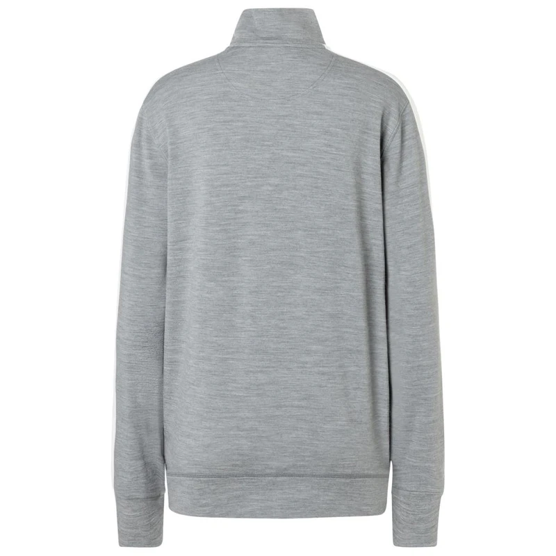 Super Natural Pull Colorado Zip Turtleneck Femme (Mélange Gris/Fresh W