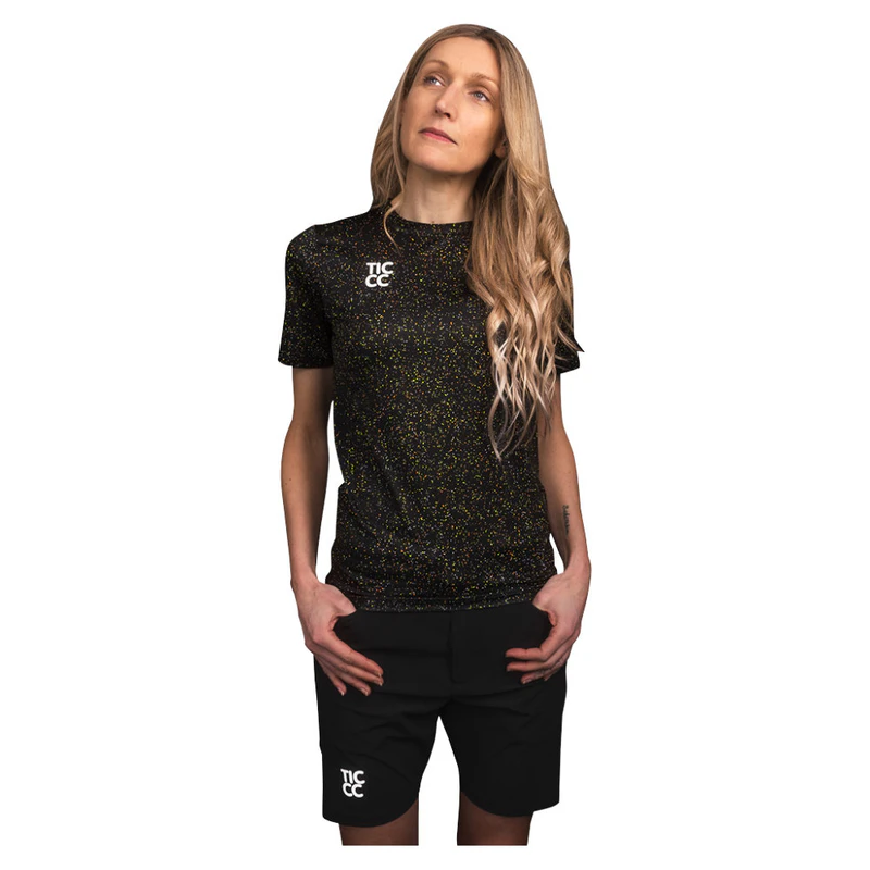 TIC CC Fluro Splash Short-Sleeve T-Shirt (Storm Black) | Sportpursuit.