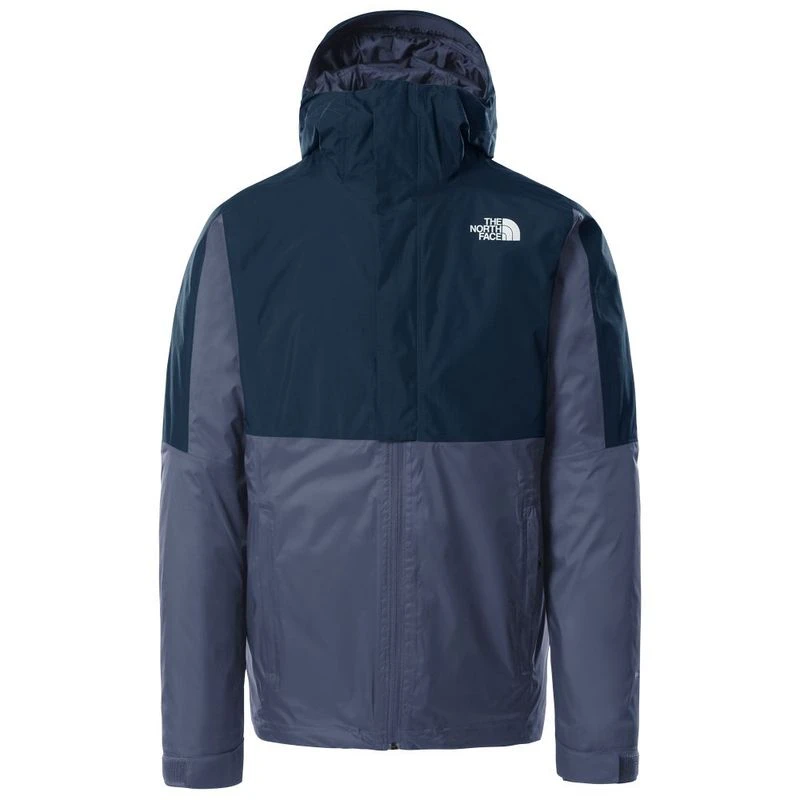 The North Face Mens New Dryvent Triclimate Jacket (Shady Blue/Summit N