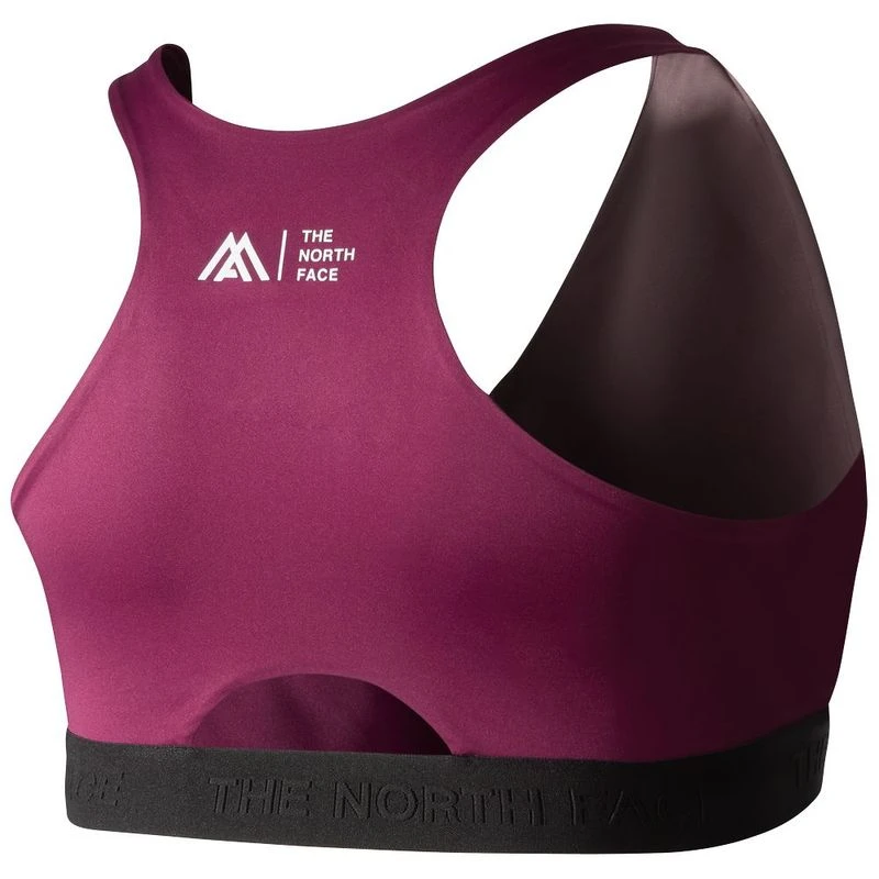 The North Face Womens Plus Ma Sports Bra (Fawn Grey/Boysenberry) | Spo