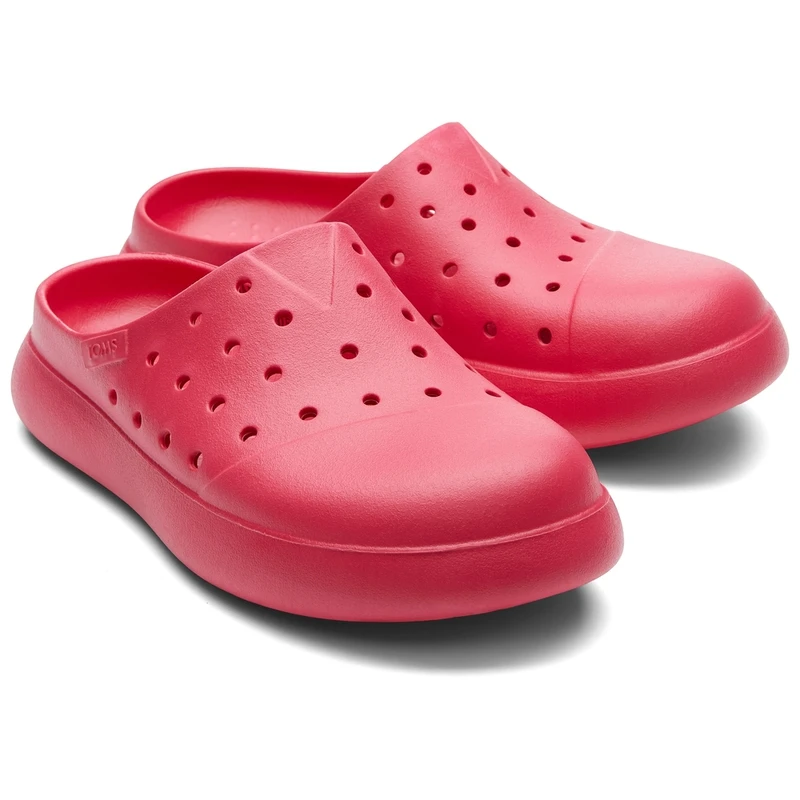 TOMS Mallow Mule Molded Shoes (Pink) | Sportpursuit.com
