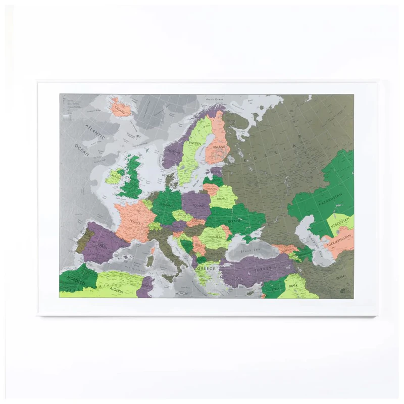 The Future Mapping Company Décoration intérieure Paper Europe Map (Plu