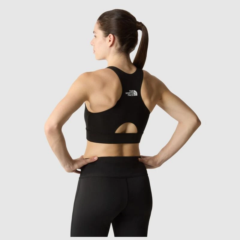 The North Face Womens Flex Sports Bra (TNF Black/TNF White) | Sportpur