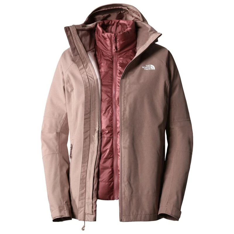 The North Face Womens Inlux Triclimate 3-in-1 Jacket (Deep Taupe Heath