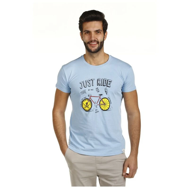 The Time of Bocha Mens Camis-9 T-Shirt 2-Pack (White/Sky Blue) | Sport