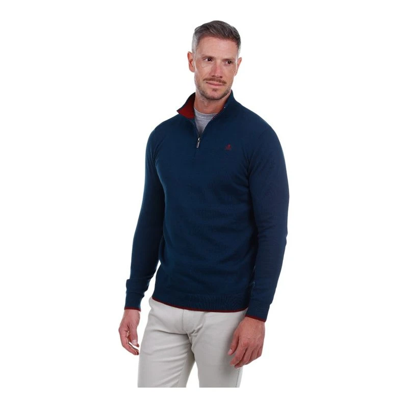 The Time of Bocha Mens PI1JCREMA Pullover (Blue) | Sportpursuit.com