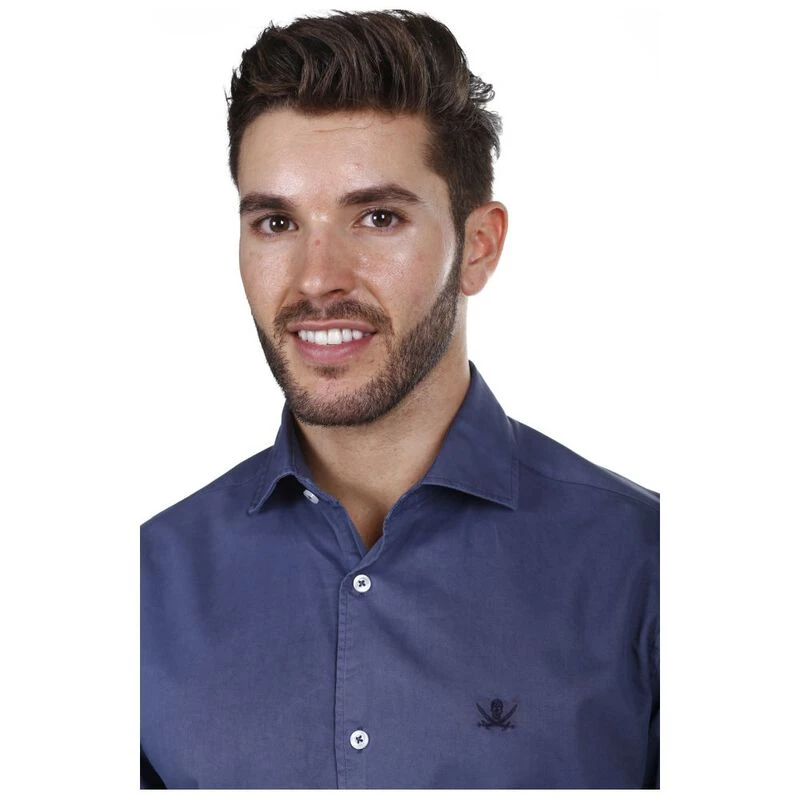 The Time of Bocha Mens MI1STONE-302 Shirt (Blue) | Sportpursuit.com